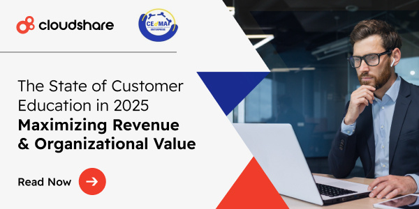 CloudShare Report | The State of Customer Education in 2025